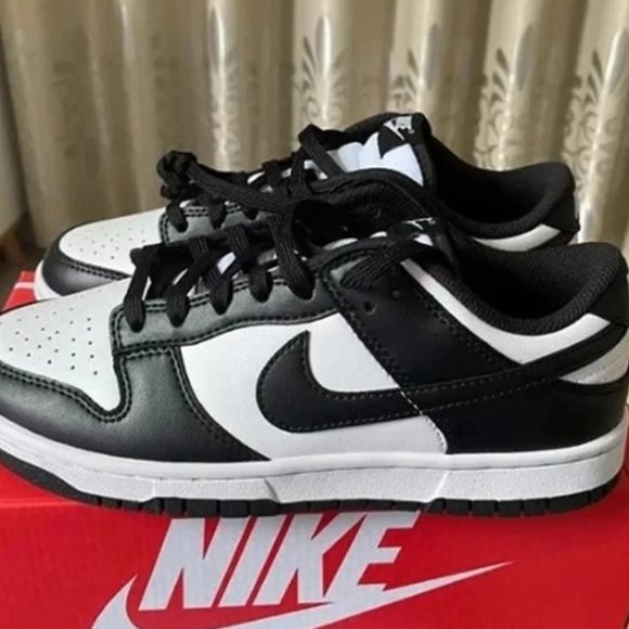 Nike | Shoes | Nike Slam Dunk Low Top Black And White Panda Retro ...